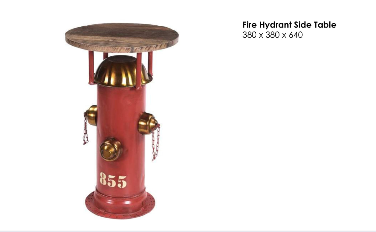 Fire Hydrant Side Table – Danie Du Toit Furnishers