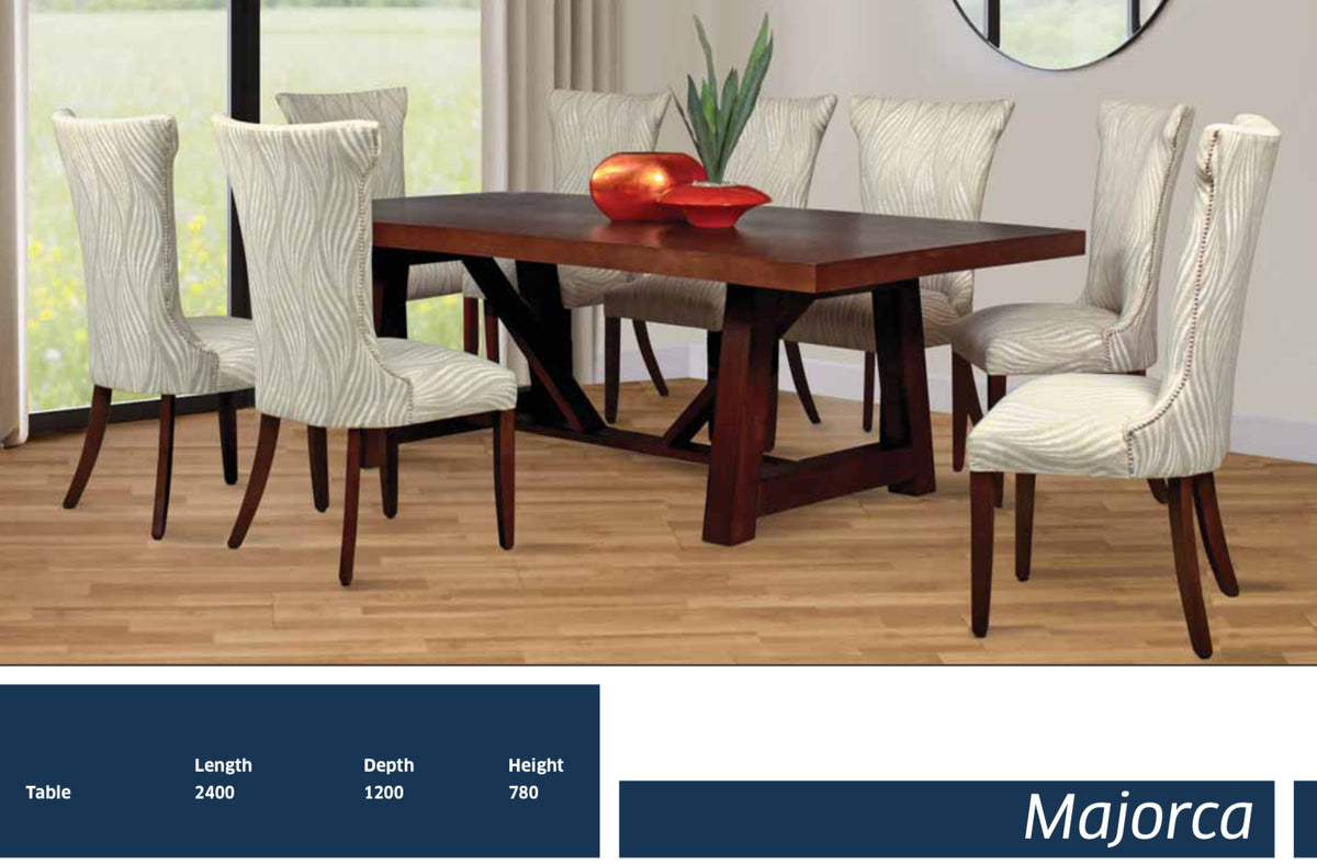 9 Piece Majorca Dining Set – Danie Du Toit Furnishers