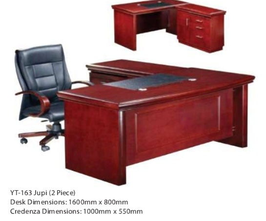 Jupiter 2Pce Executive Desk – Danie Du Toit Furnishers